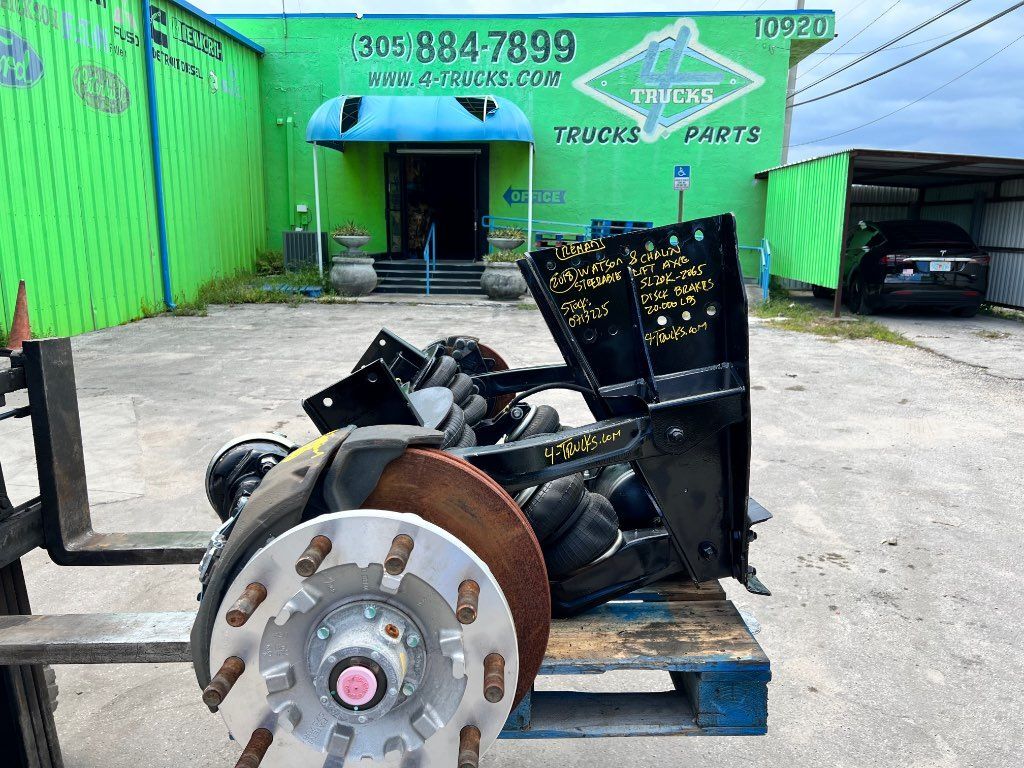 Refurbished 2018 WATSON & CHALIN 20.000LBS STEERABLE LIFT AXLE ...