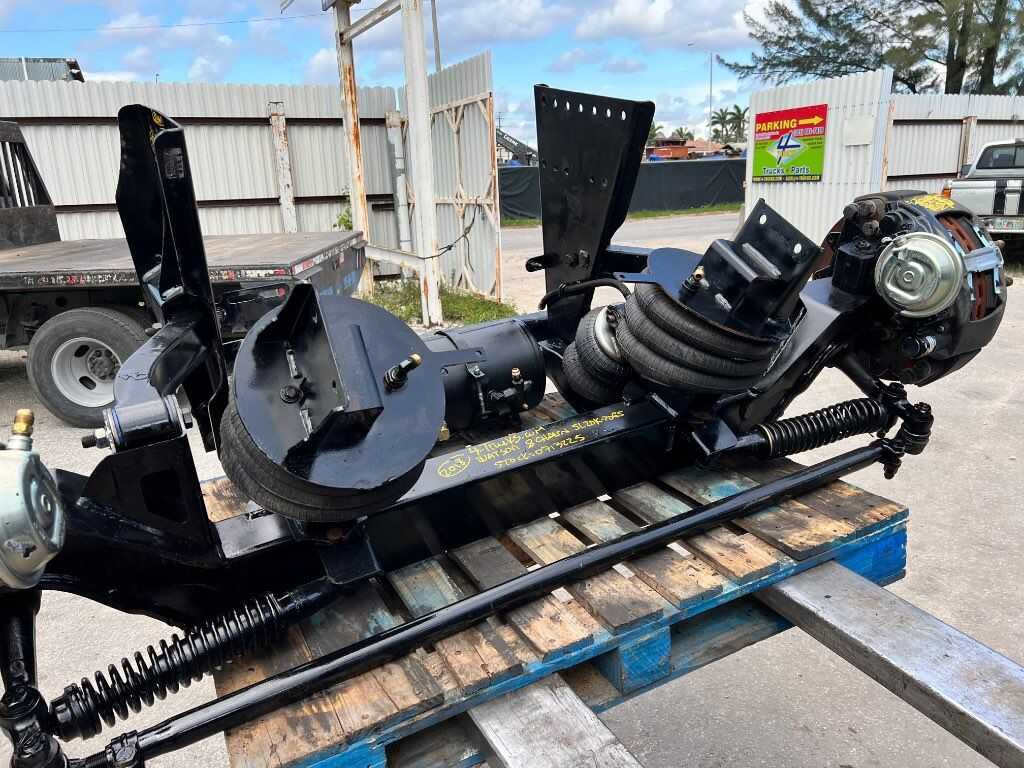 Refurbished 2018 WATSON & CHALIN 20.000LBS STEERABLE LIFT AXLE ...