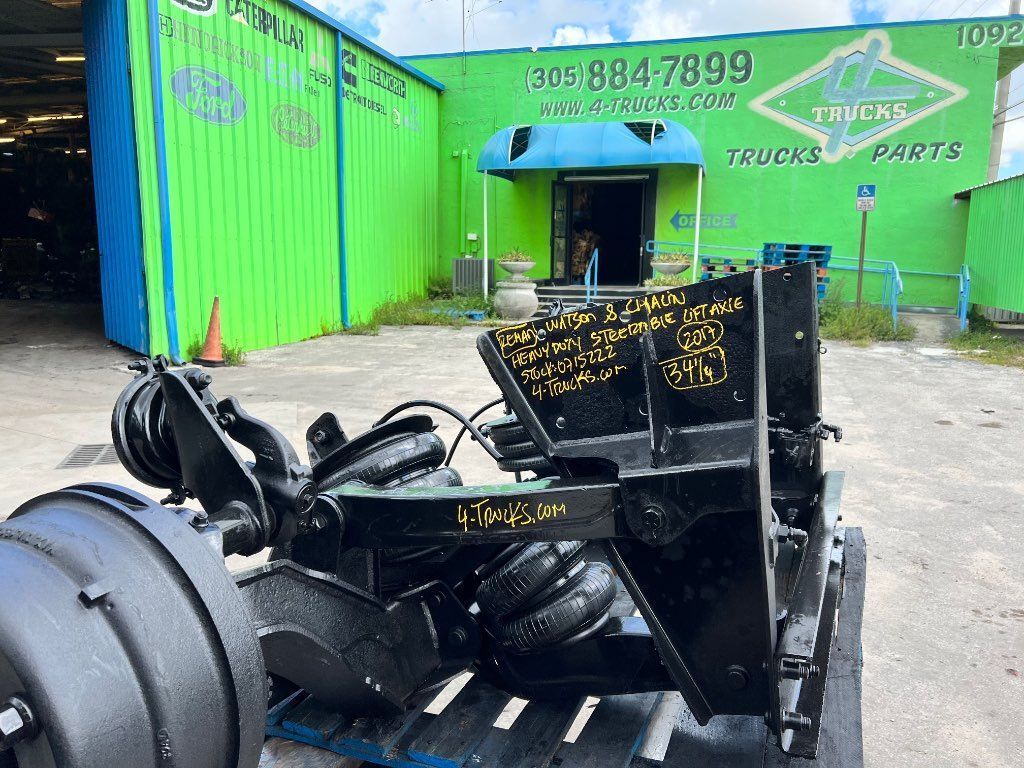 Refurbished 2017 WATSON & CHALIN HEAVY DUTY STEERABLE LIFT AXLE ...