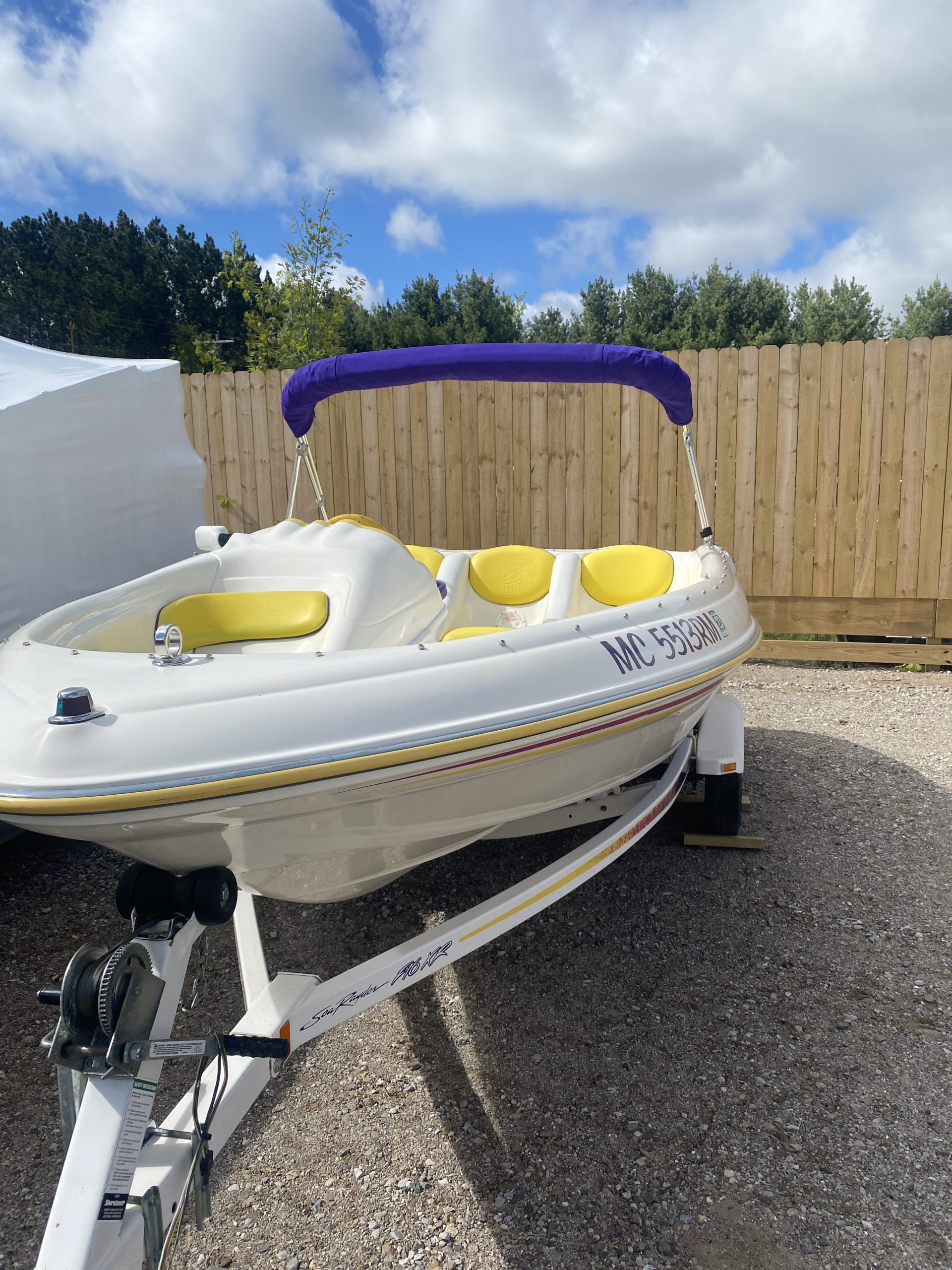 1997 SEA RAY Sea Rayder Jet Boat Power Boat For Sale in Traverse...