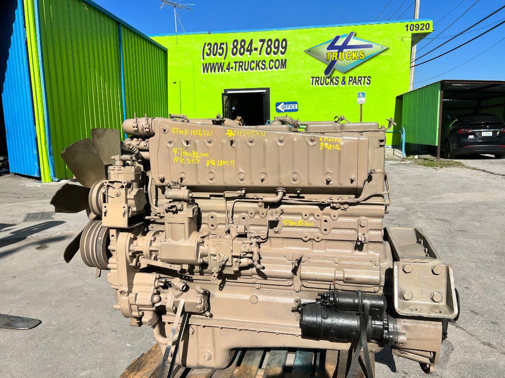 Used 1986 CUMMINS NTC-350 Engine | Mount in Miami, FL | NextTruck