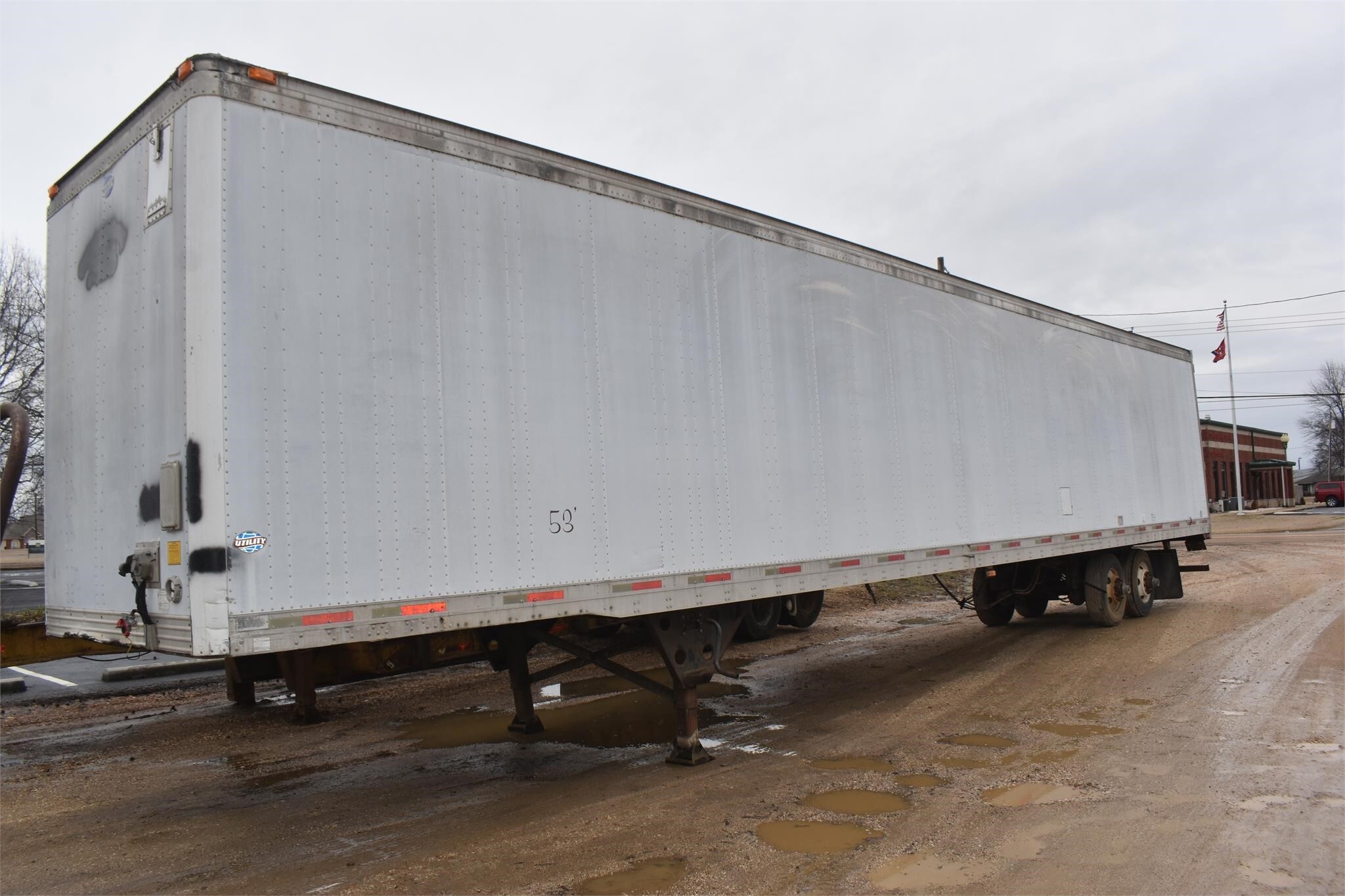 1999 UTILITY 53 FT DRY VAN TRAILER Dry Van Trailer Trailer For Sale in ...