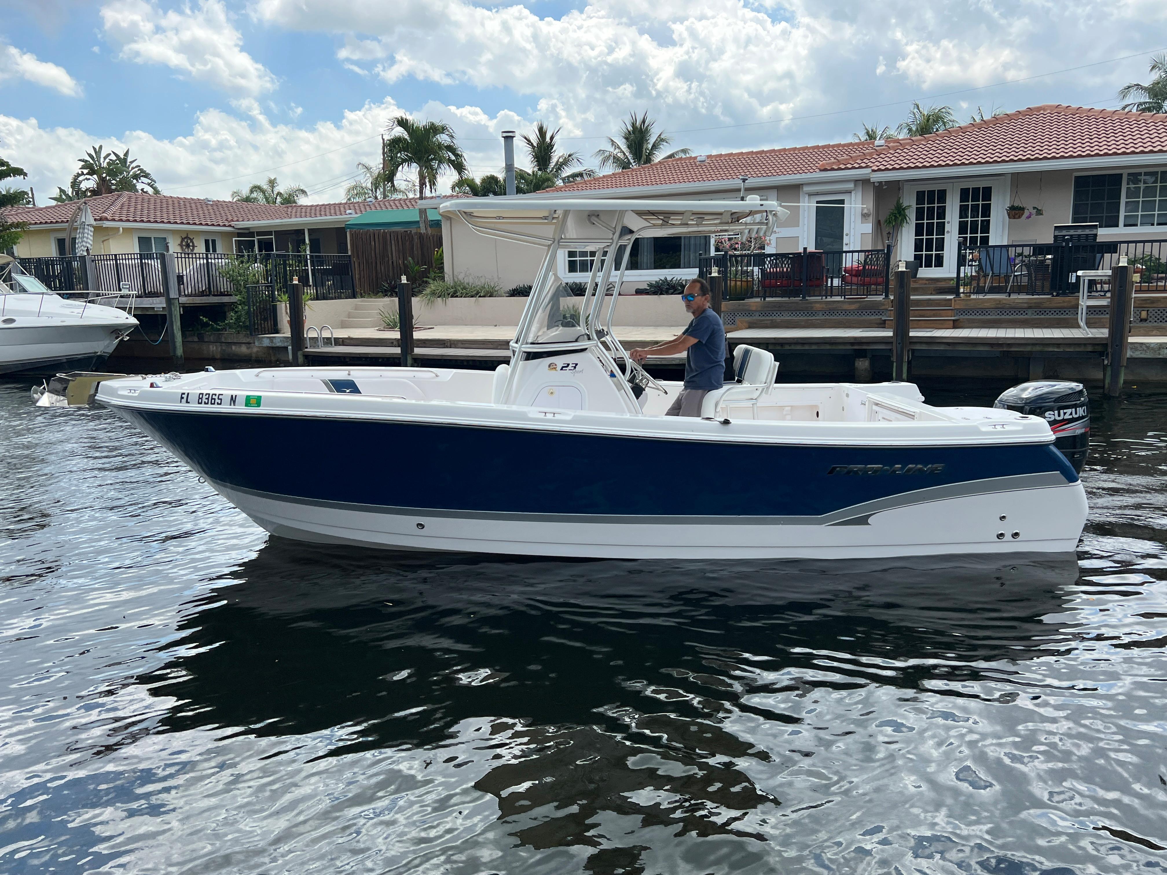 2008 PRO-LINE 23 Cc Center Console Power Boat For Sale in West P...