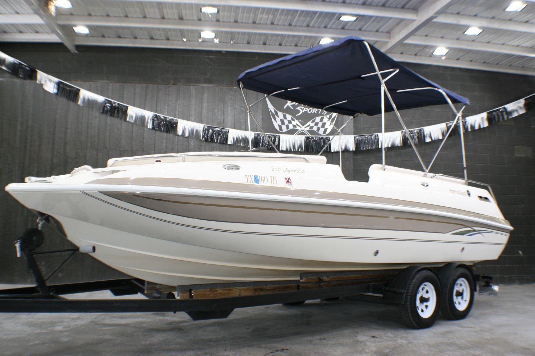 2000 HARRIS-KAYOT 266 Super Dek Deck Boat Power Boat For Sale in...