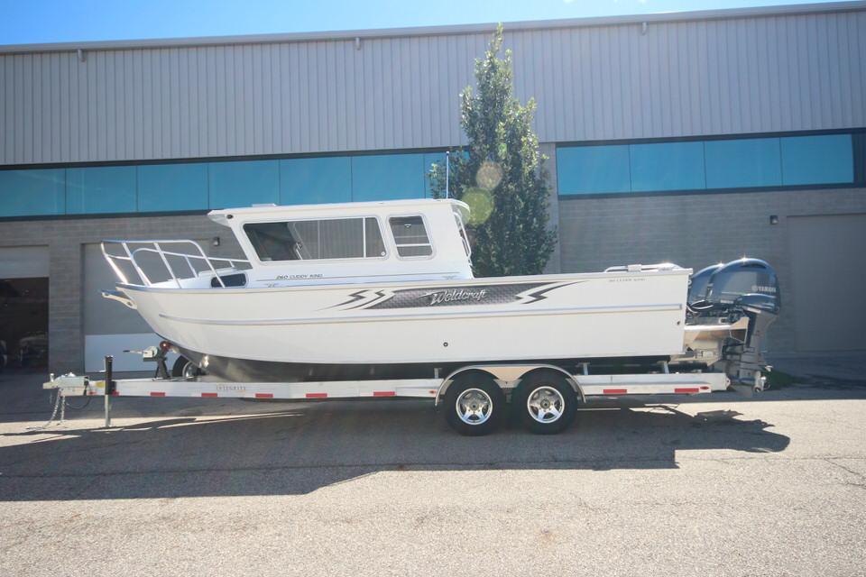 2023 WELDCRAFT 260 CUDDY KING Twin F200XBs T9.9XPB Cuddy Cabin ...