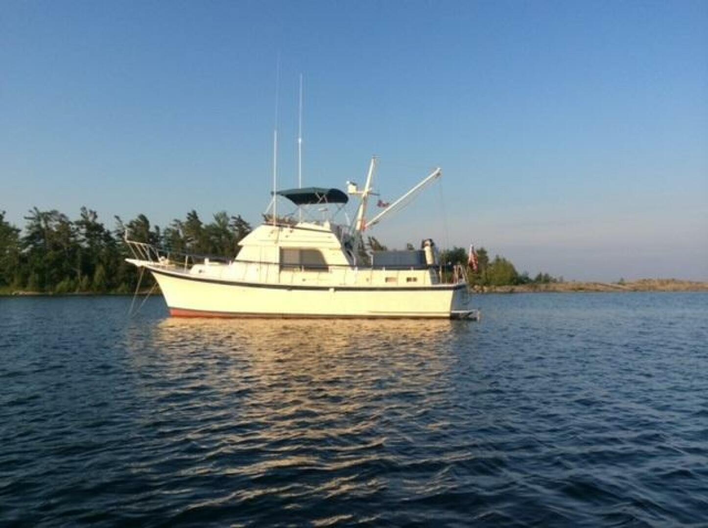 1977 HATTERAS LRC MK1 Trawler Power Boat For Sale in Fort Lauder...