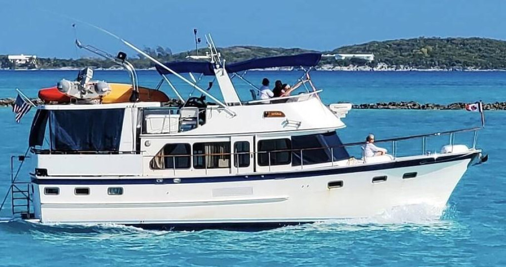 1991 DEFEVER 44 Offshore Cruiser Trawler Power Boat For Sale in ...