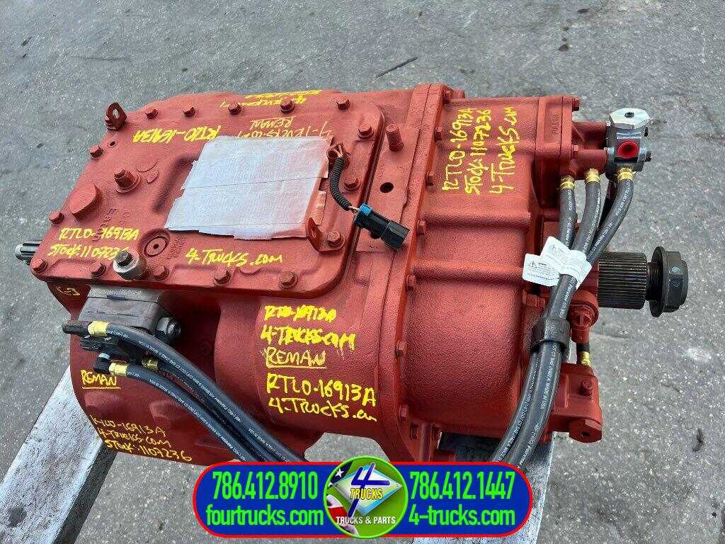Refurbished 2016 EATON FULLER RTLO-16913A Transmission | Clutch ...