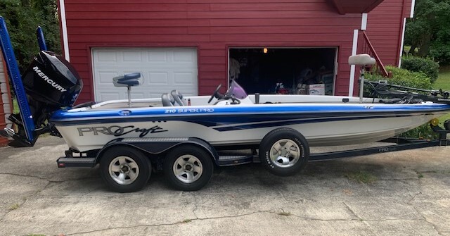 2007 PRO CRAFT 210 SUPER PRO Bass Boat Power Boat For Sale in Ma...
