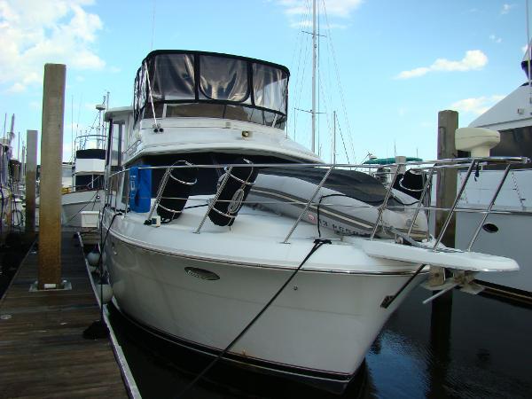 1997 CARVER 430 COCKPIT MOTOR YACHT Aft Cabin Power Boat For Sal...