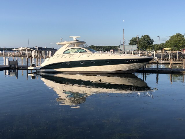 2002 MAXUM 4200 Sport Yacht Yacht Power Boat For Sale in Sandusk...
