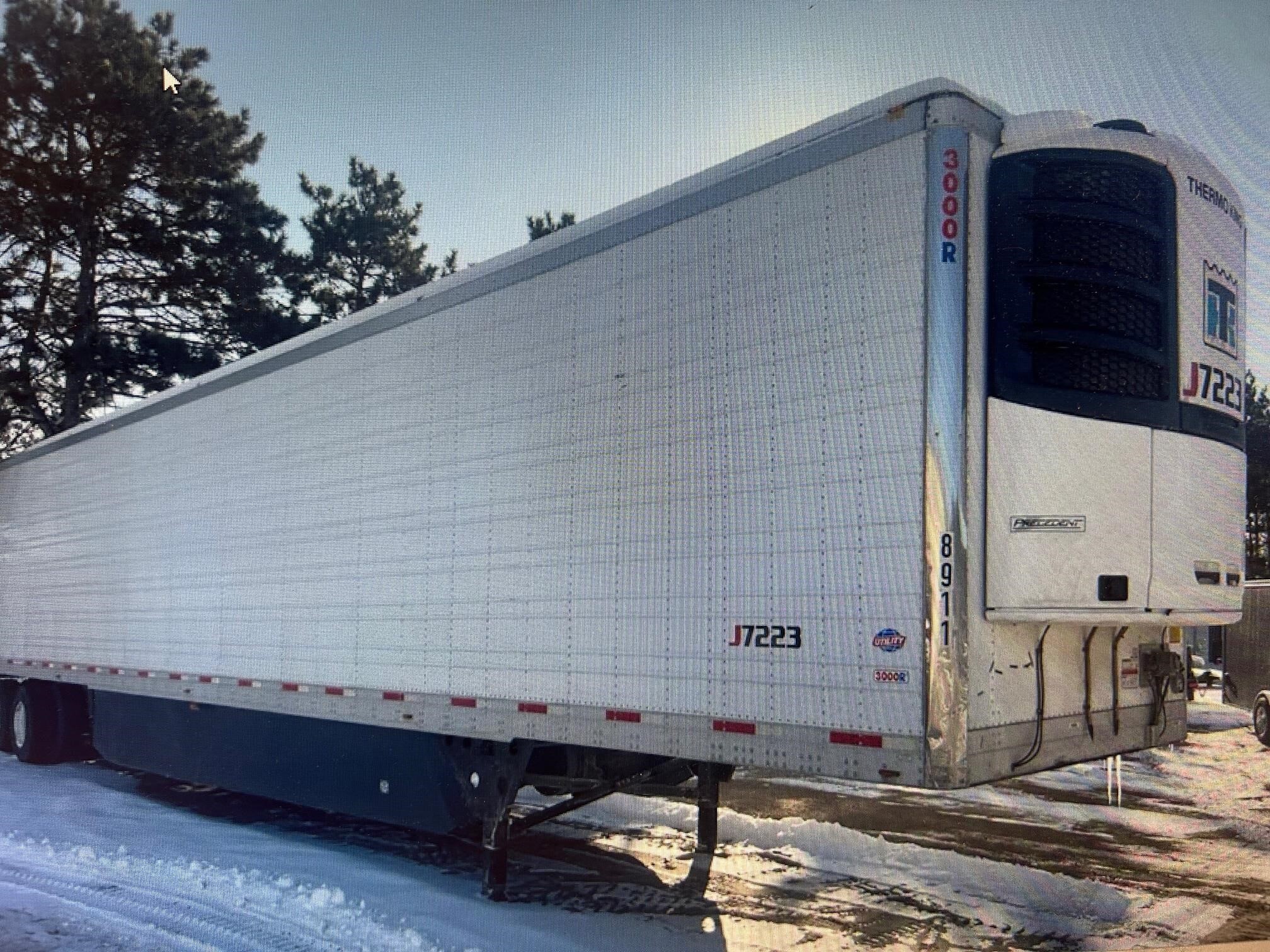 Used 2019 UTILITY 3000R 53' AIR RIDE REEFER, TK C-600, SST SWING DOO ...