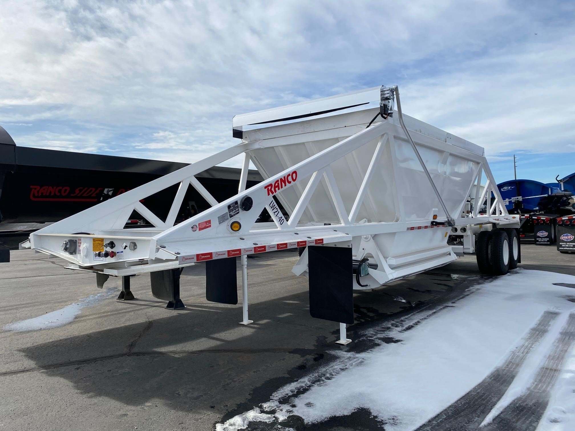 New 2026 RANCO LW21-40 AIR RIDE LIGHT WEIGHT BOTTOM DUMP, ELECTRI Dump Trailer in Henderson, CO ...