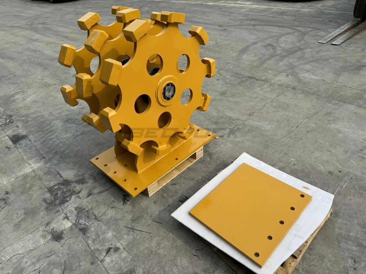 New CATERPILLAR Excavator Compaction Wheel Group for CB, DB linkage ...