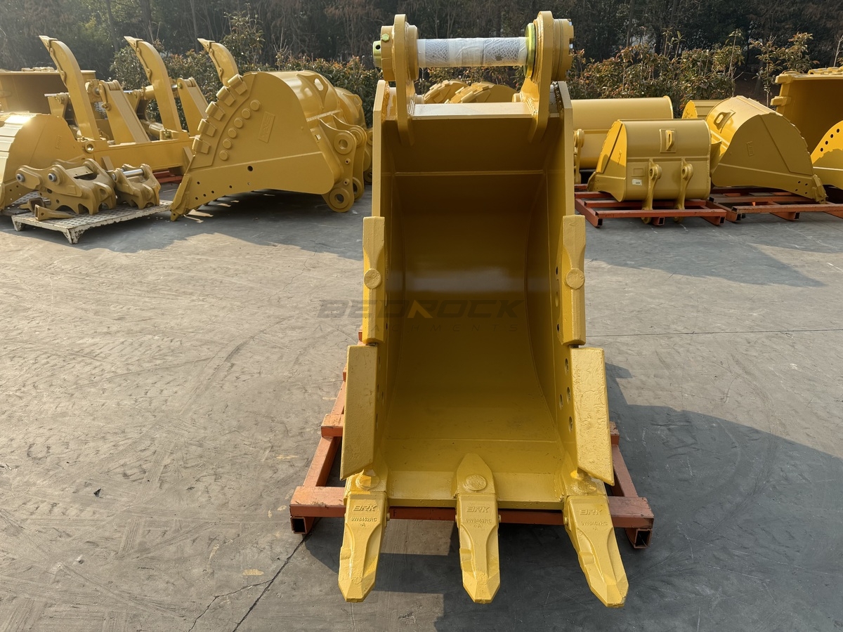 New BEDROCK 30in Heavy Duty Bucket fits CAT 330 Excavator D Linkage ...