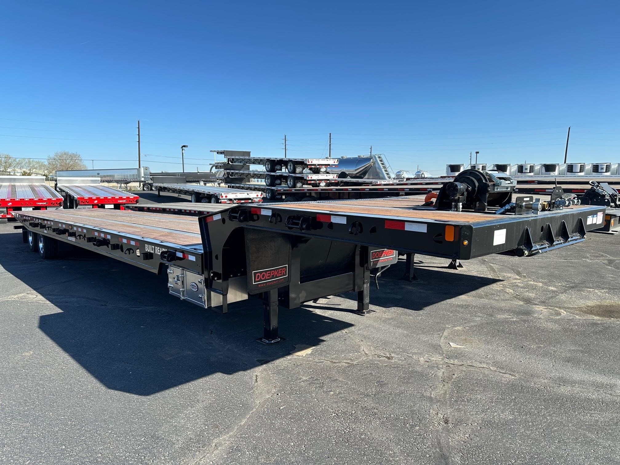 New 2026 DOEPKER 40 TON SLIDE AXLE, 20K WINCH, AIR RIDE Traveling Axle ...