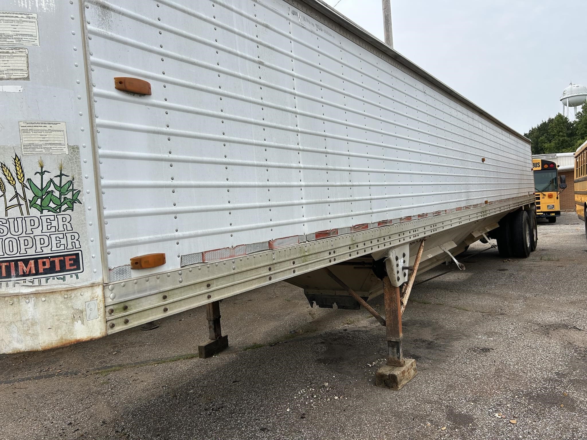 Used 1986 TIMPTE HOPPER BOTTOM Hopper - Grain Trailer in Covington, TN ...