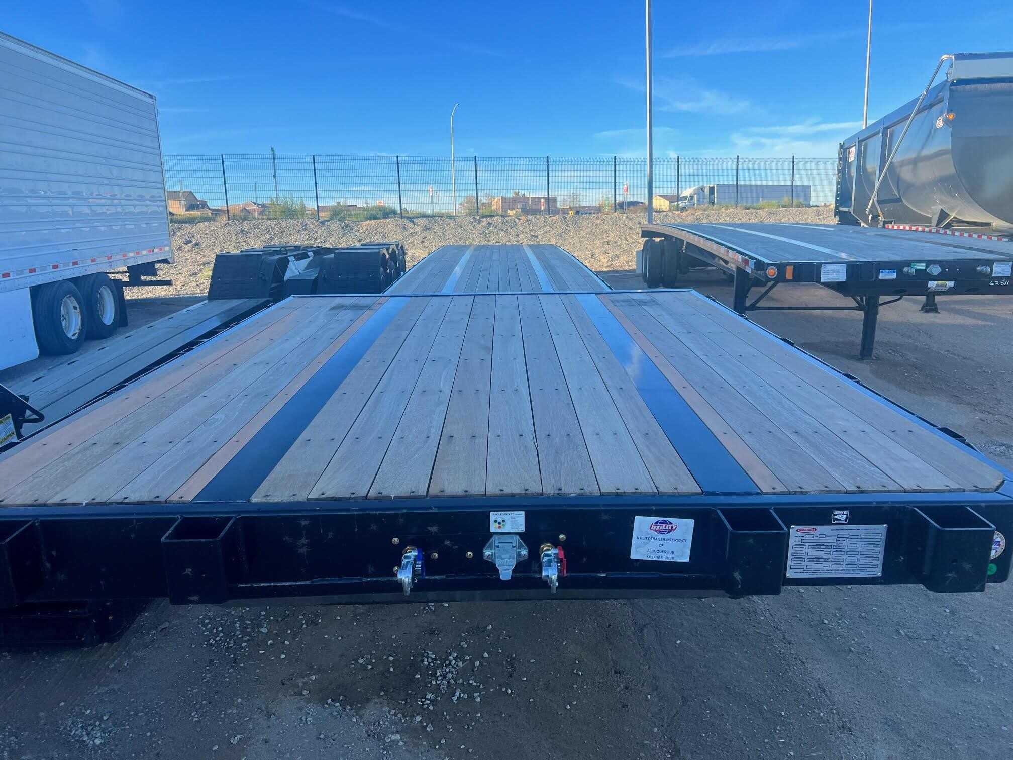 Used 2025 DURA HAUL USED 53' STEEL DROP DECK, SPREAD AIR RIDE Drop Deck ...