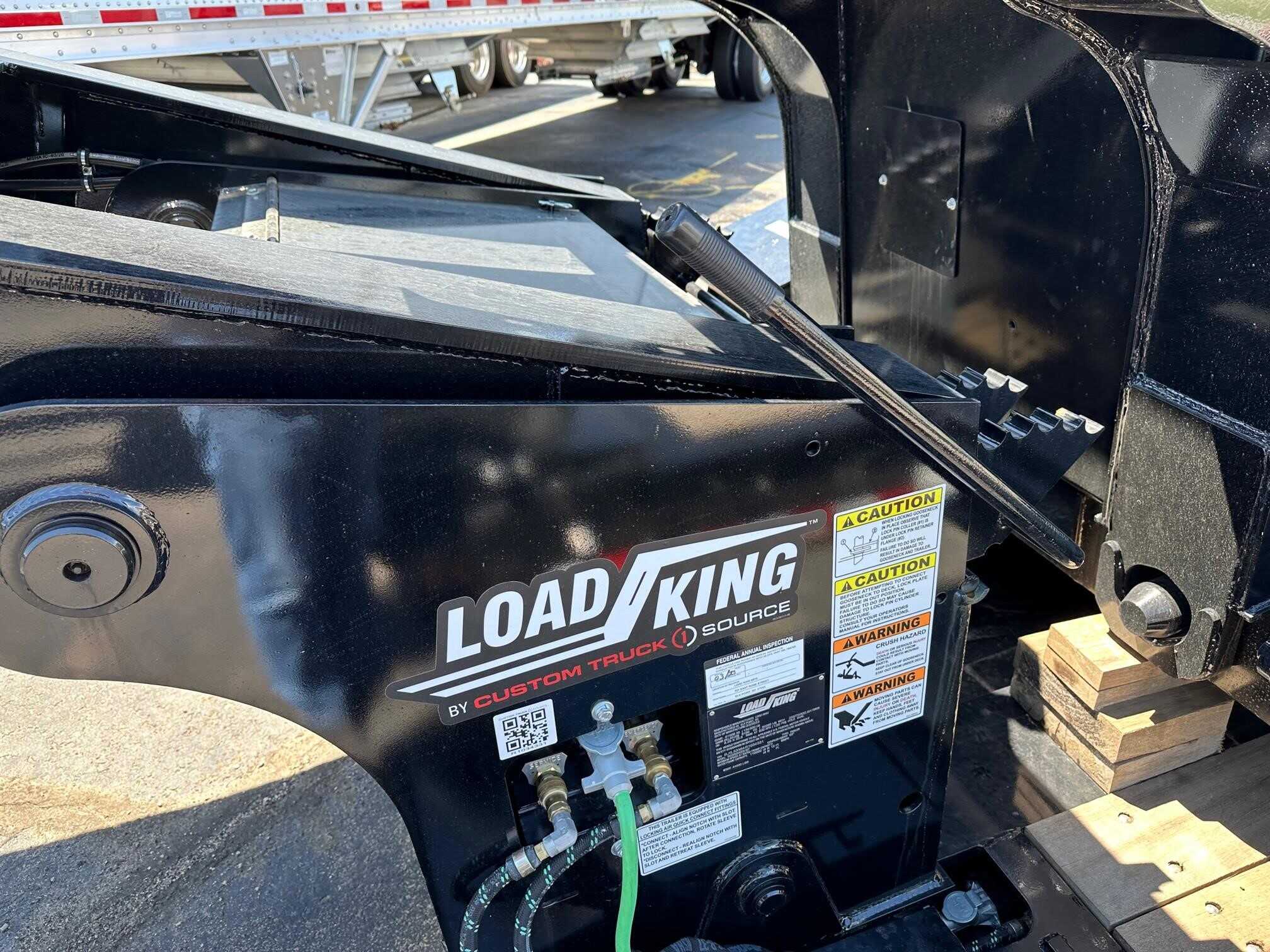 New 2026 LOAD KING 55 TON LOWBOY, 26' WELL, PONY MOTOR, REAR LIFT AXL Lowboy Trailer in ...