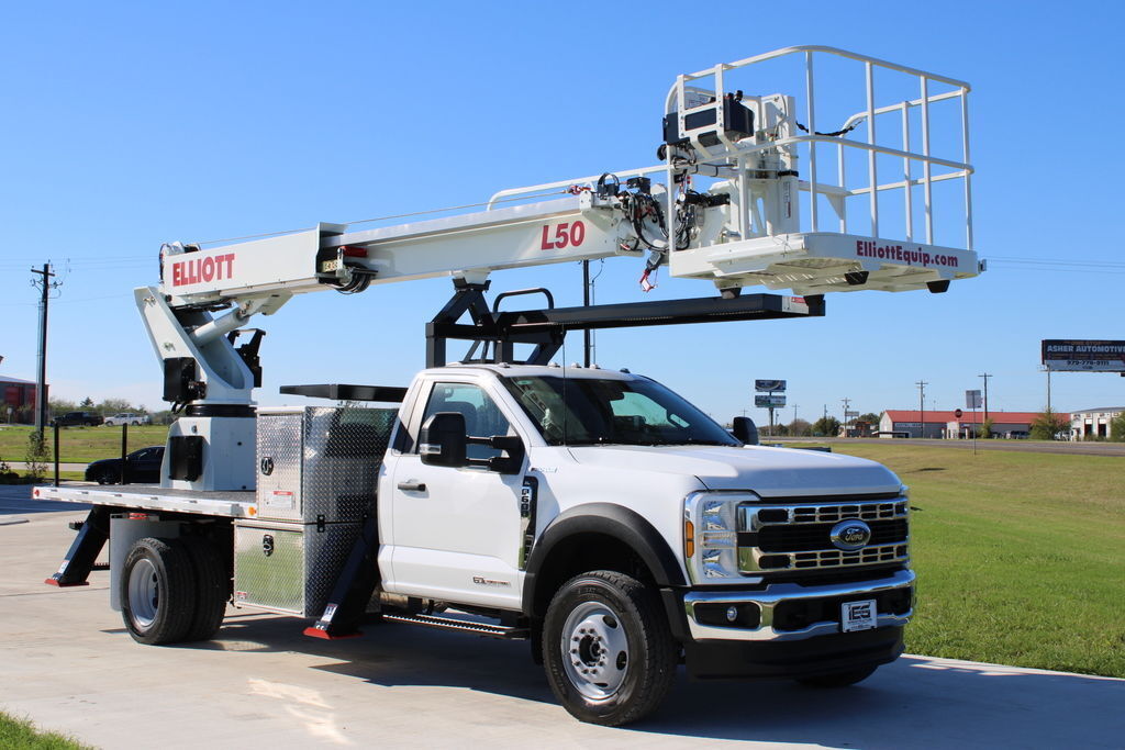 New 2025 Ford F-600 4x4 / Elliott L50 Bucket Truck - Boom Truck in ...