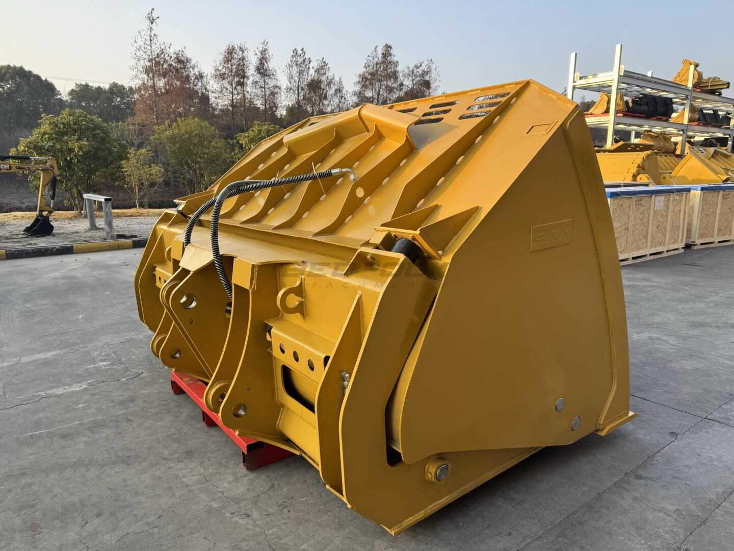 New BEDROCK High Dump Bucket for Pin on CAT 950H 962H, 5.1m3 Bucket in ...