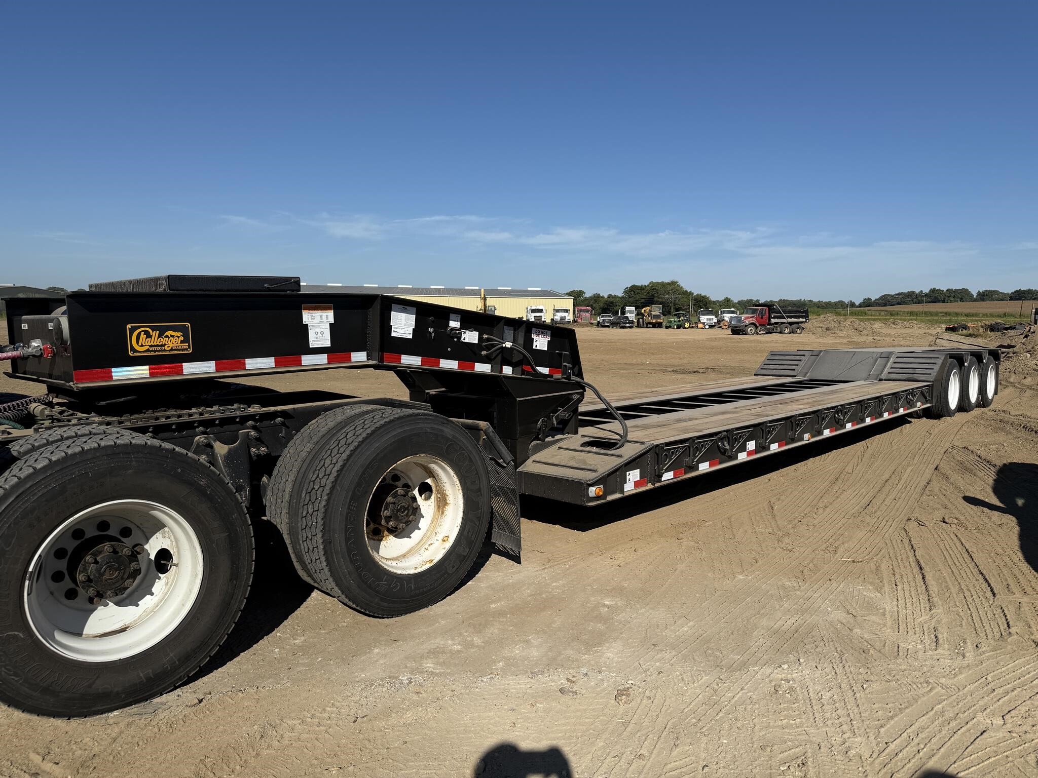 New 2026 WITZCO CHALLENGER RG-52 TON/ 23 FT WELL Lowboy Trailer in ...