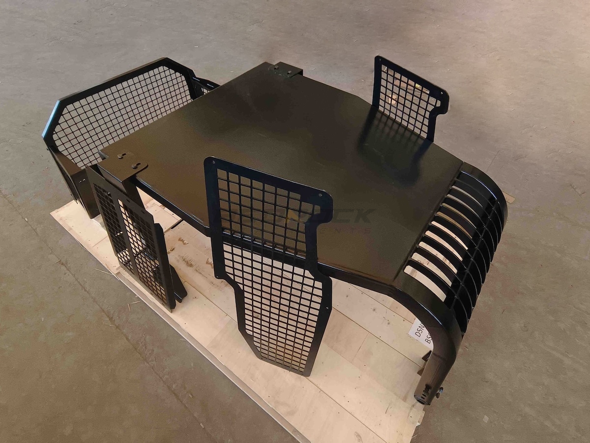 New BEDROCK Heavy Duty Screens and Sweeps package, Doors for D5N Dozer ...