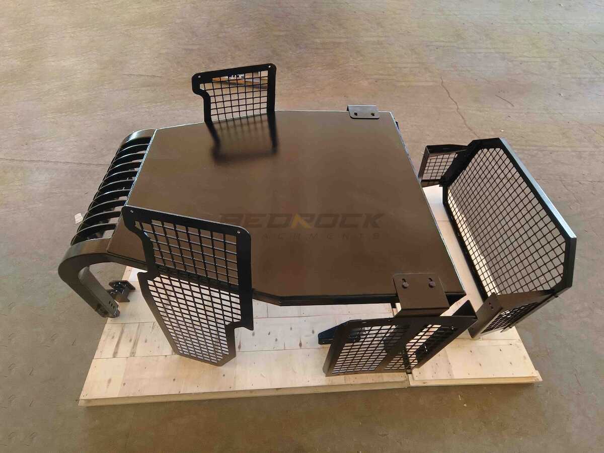 New BEDROCK Heavy Duty Screens and Sweeps package, Doors for D5N Dozer ...