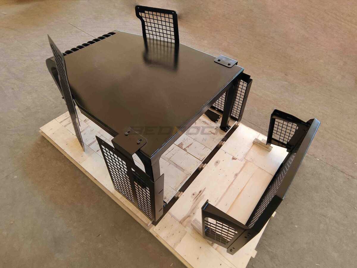 New BEDROCK Heavy Duty Screens and Sweeps package, Doors for D5N Dozer ...