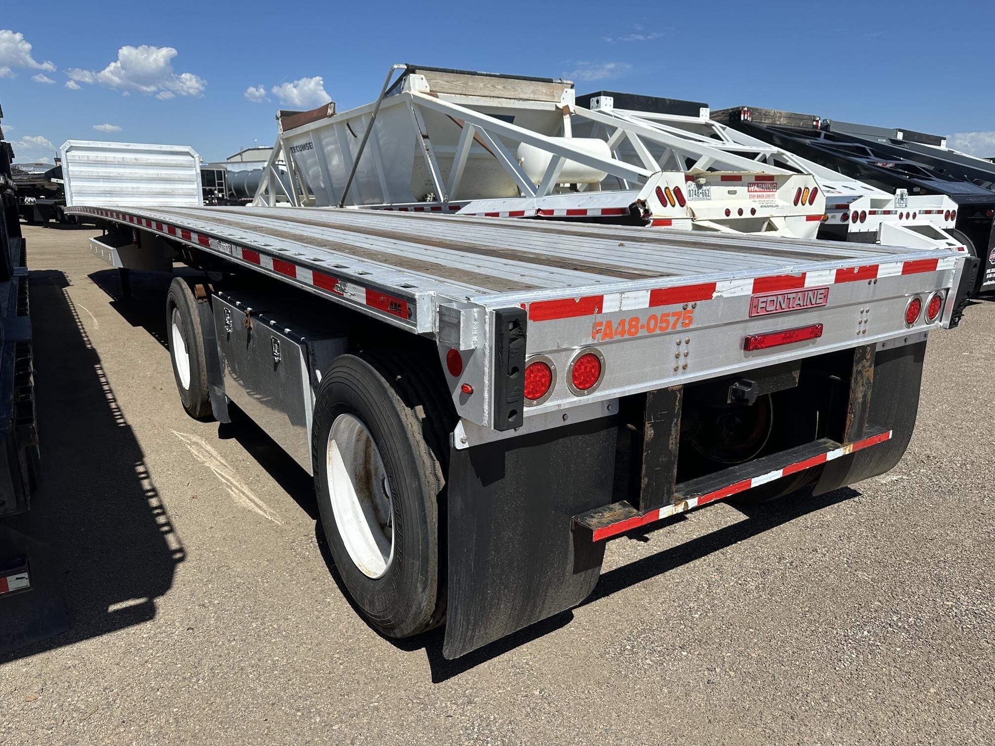 Used 2020 FONTAINE INFINIITY 48' SPREAD AIR COMBO FLAT, 1 TOOL BOX, C ...